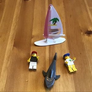 Lego | Toys | Lego Minifigure Set Summer Water Fun Shark | Poshmark